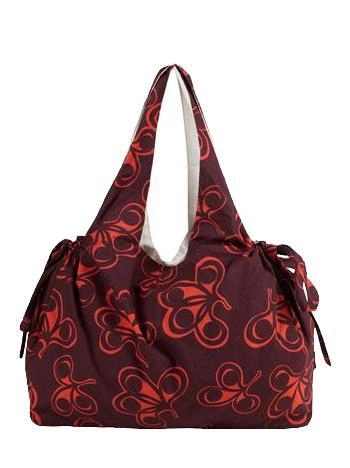 Aspesi Shopper Bag With Floral Print - Red