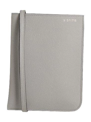 VALEXTRA Cross-body Bag Light Calfskin - Grey