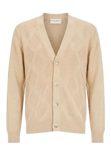 Officine Générale Cotton Cardigan - Beige