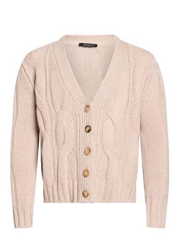 ARAGONA Cashmere Cable-knit Cardigan - Cream