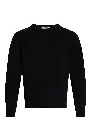 Alpha Studio Virgin Wool And Polyamide Sweater - Black