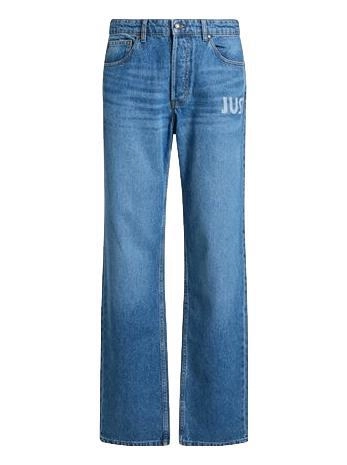 Just Cavalli Straight-leg Faded Denim Jeans - Blue