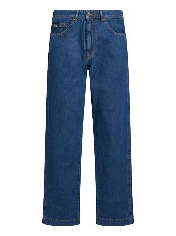 Versace Straight-leg Medium Wash Denim Jeans - Blue