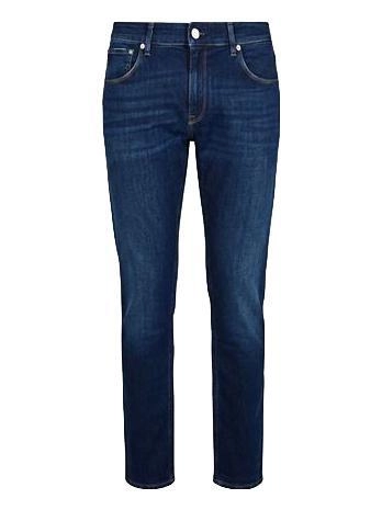 PT TORINO Slim Fit Jeans In Cotton, Cashmere, And Elastane - Blue