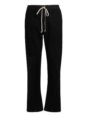 Rick Owens Pants Size Cotton, Elastane - Black