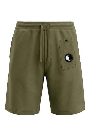 C.P. COMPANY Military Cotton Shorts - Green