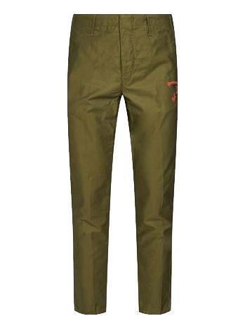 Incotex Military Cotton Slacks - Green