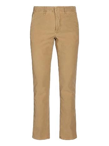 Incotex Cotton Elastane Twill Pants - Beige