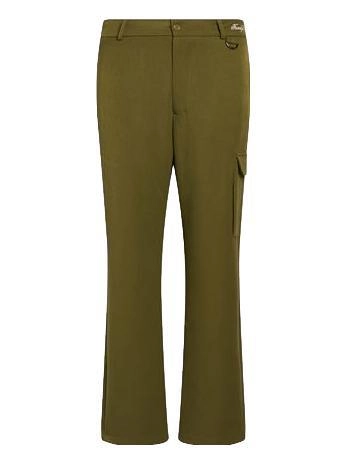FAMILY FIRST Pants Size Polyester, Viscose, Wool - Green