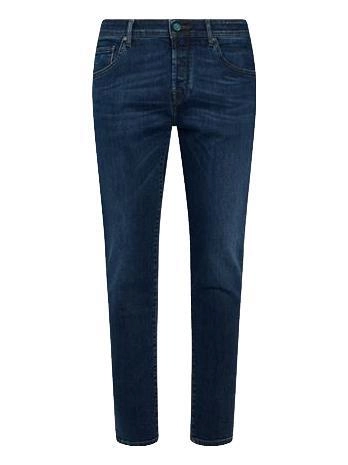 JACOB COHЁN Tapered Jeans In Stretch Denim - Blue