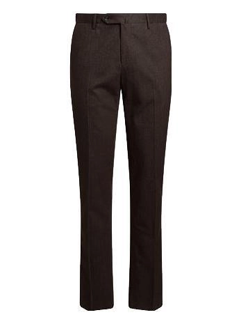 PT TORINO Pants Size Cotton, Elastane - Brown