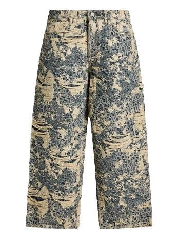 Acne Studios Baggy Cotton Jeans - Beige