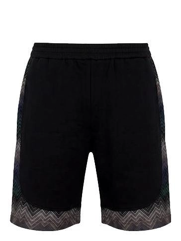 Missoni Cotton French Terry Shorts - Black