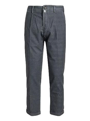 JACOB COHЁN Jacob Cohen Checked Cotton Elastane Trousers - Grey