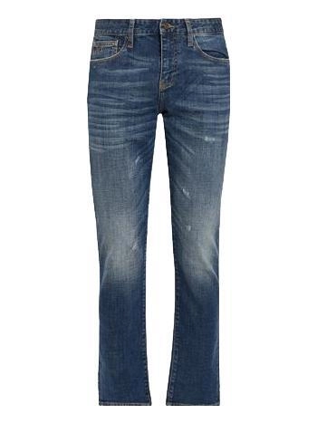 Armani Exchange Skinny Jeans With High Waist - Blue