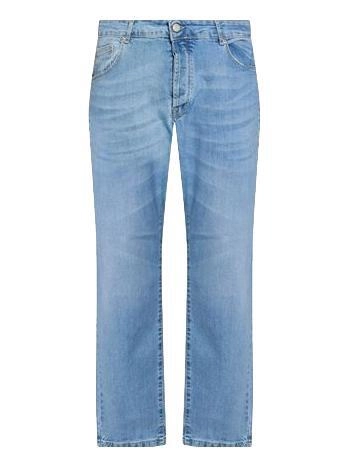 EXTE Cotton Elastane Tapered Jeans - Blue