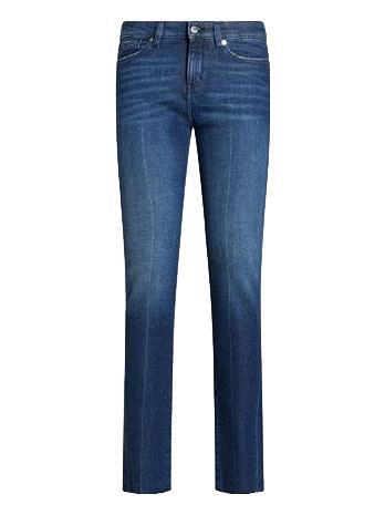 Moschino Cotton Elastane Skinny Jeans - Blue