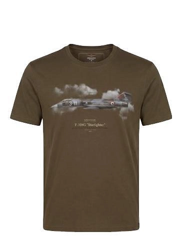 AERONAUTICA MILITARE T-shirt Size Cotton - Green