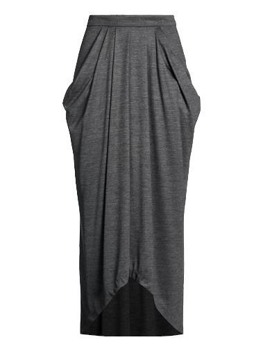 Isabel Marant Étoile Maxi Skirt In Virgin Wool - Grey