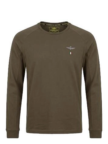 AERONAUTICA MILITARE T-shirt Size Cotton, Elastane - Green