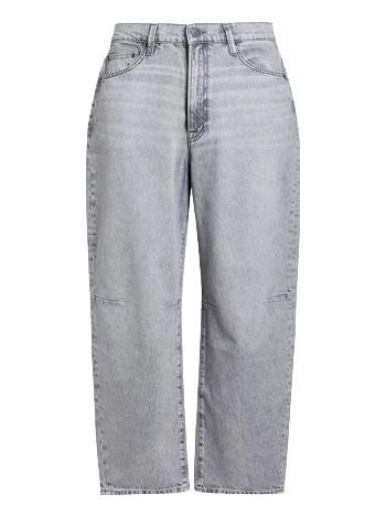 MOTHER High Waisted Baggy Jeans - Grey