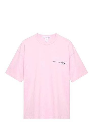 Comme Des Garçons T-shirt Size Cotton - Pink