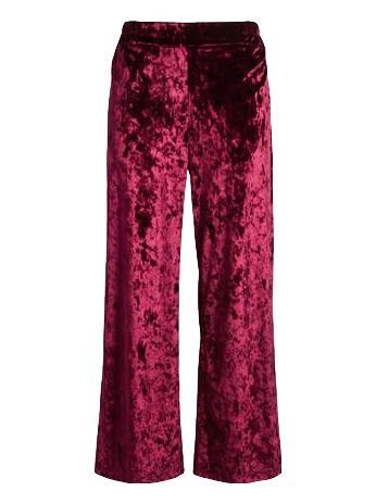 Momoni Wide-leg Pants - Red