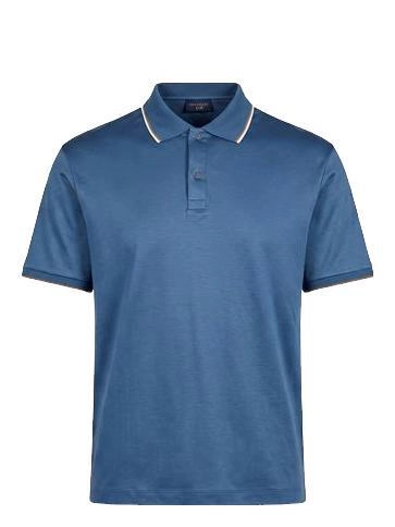 Paul & Shark Polo Shirt Size Cotton, Lyocell - Blue
