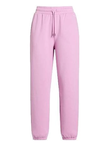 OH APRIL Cotton Polyester Fleece Track Pants - Pink