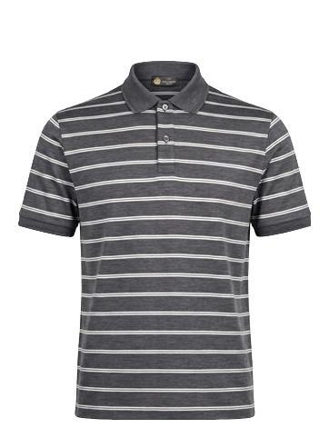 Paul & Shark Polo Shirt Size Wool, Silk - Grey