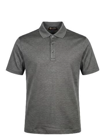 Paul & Shark Polo Shirt Size Silk, Cotton - Grey
