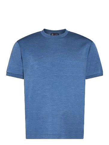 Paul & Shark T-shirt Size Wool, Silk - Blue