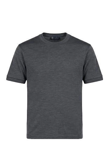 Paul & Shark T-shirt Size Wool, Silk - Grey