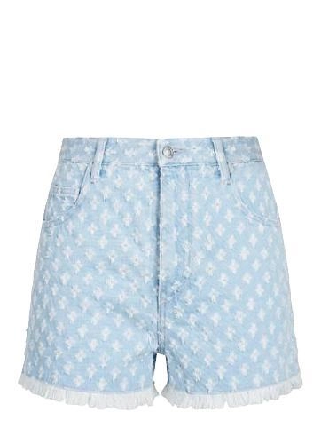 Isabel Marant Étoile High Waisted Denim Shorts - Blue