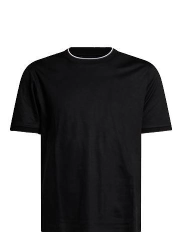 Paul & Shark T-shirt Size Cotton, Lyocell - Black