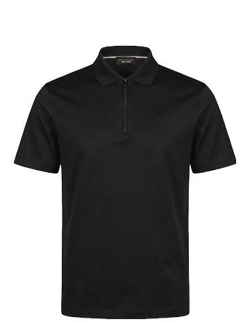Paul & Shark Polo Shirt Size Cotton - Black