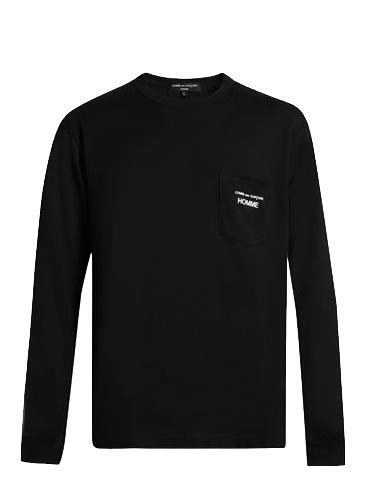 Comme Des Garçons T-shirt Size Cotton - Black