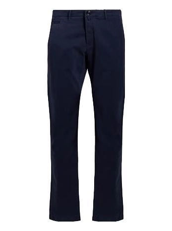 JACOB COHЁN Tailored Twill Stretch Trousers - Navy