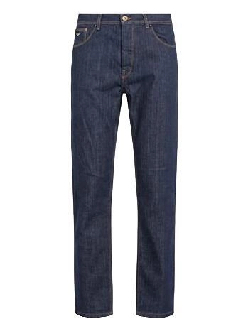 AERONAUTICA MILITARE Dark Wash Tapered Jeans - Blue
