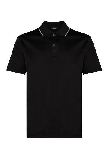 Paul & Shark Polo Shirt Size Cotton - Black