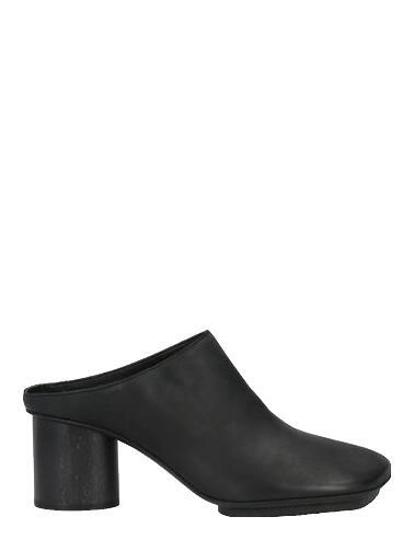 UMA WANG Calfskin Mules - Black