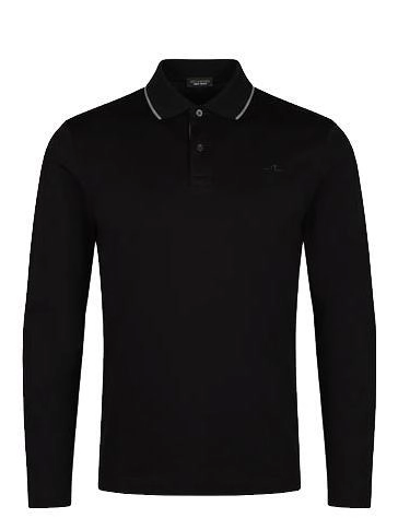 Paul & Shark Polo Shirt Camel Size Cotton - Black