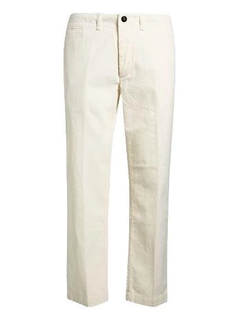 FAY ARCHIVE Cotton Corduroy Tailored Pants - Ivory