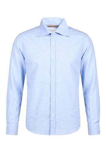Paul & Shark Shirt Size Cotton, Linen - Blue
