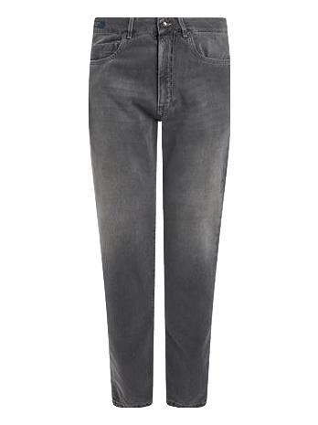 Paul & Shark Cotton, Lyocell, And Modal Tapered Jeans - Black