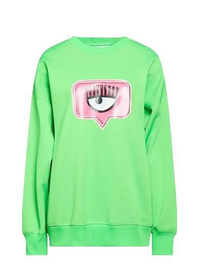 CHIARA FERRAGNI Sweatshirt With Graphic Print - Green
