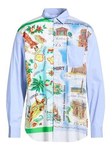 Comme Des Garçons Shirt Size Cotton - Blue