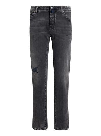 JACOB COHЁN Tapered Jeans - Black