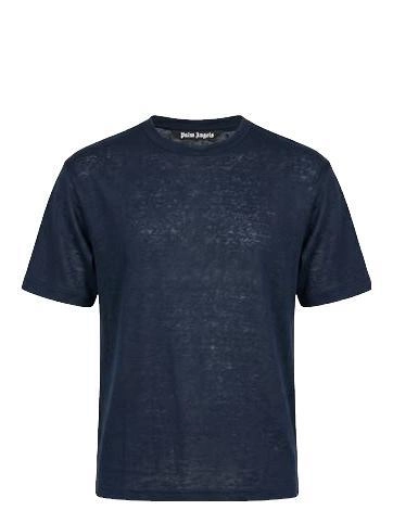 Palm Angels T-shirt Size Linen - Blue