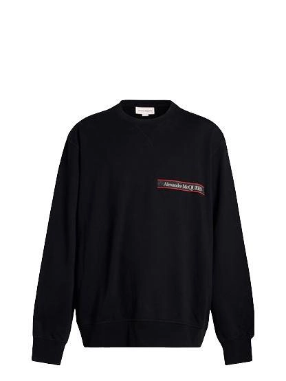 Alexander McQueen Cotton Sweatshirt - Black